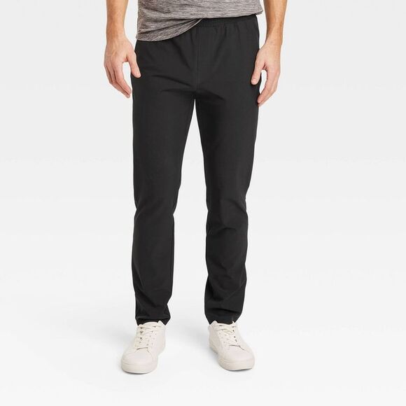 all in motion | Pants | Mens Woven Pants All In Motion Black Onyx S ...